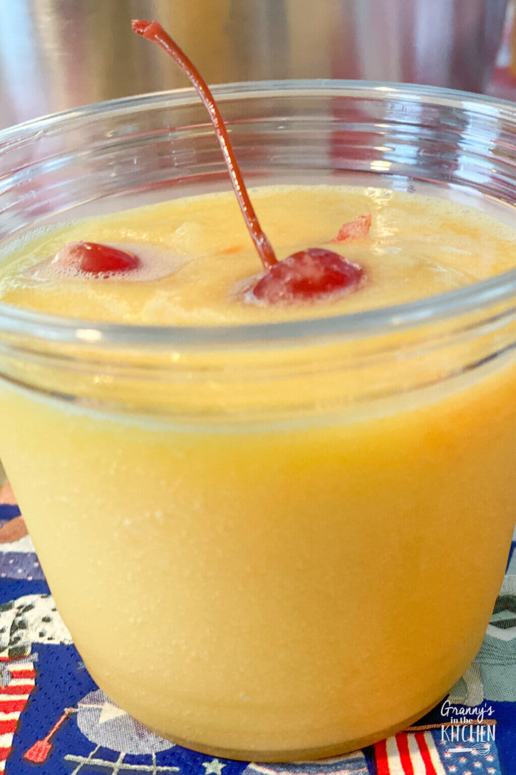 Frozen Whiskey Sour Slush - Granny's in the Kitchen