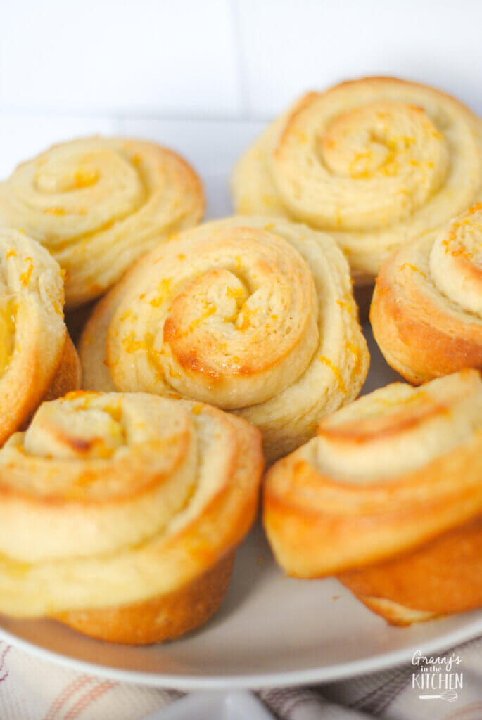 Orange Sweet Rolls - Granny's in the Kitchen