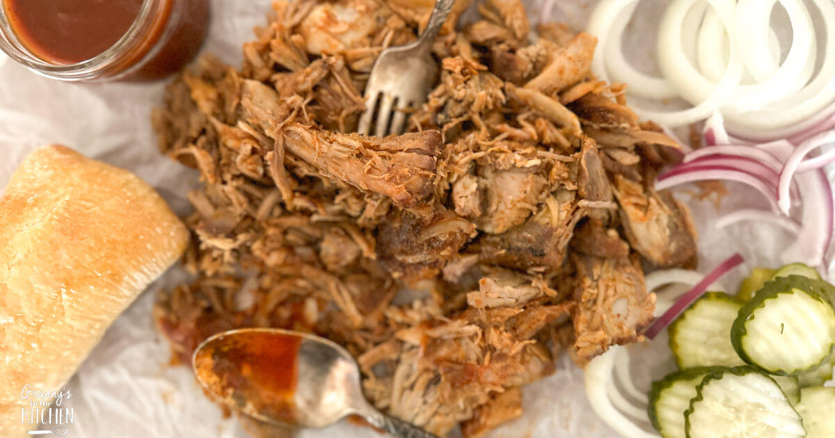 Easy Pulled Pork Recipe - Granny's in the Kitchen