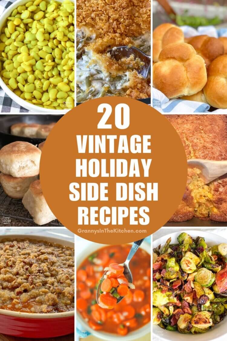 20 Vintage Holiday Side Dish Recipes - Granny's in the Kitchen