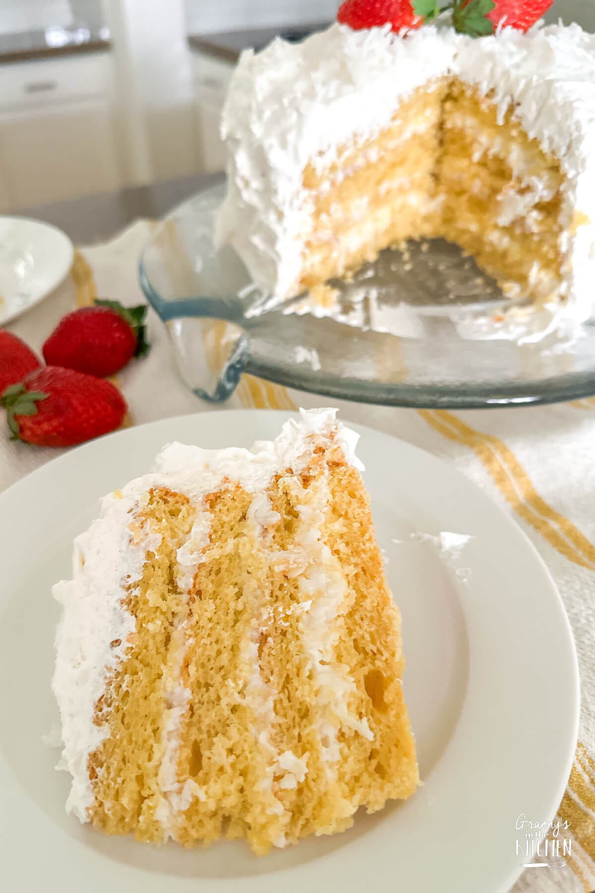 3 Day Coconut Cake - Granny's in the Kitchen