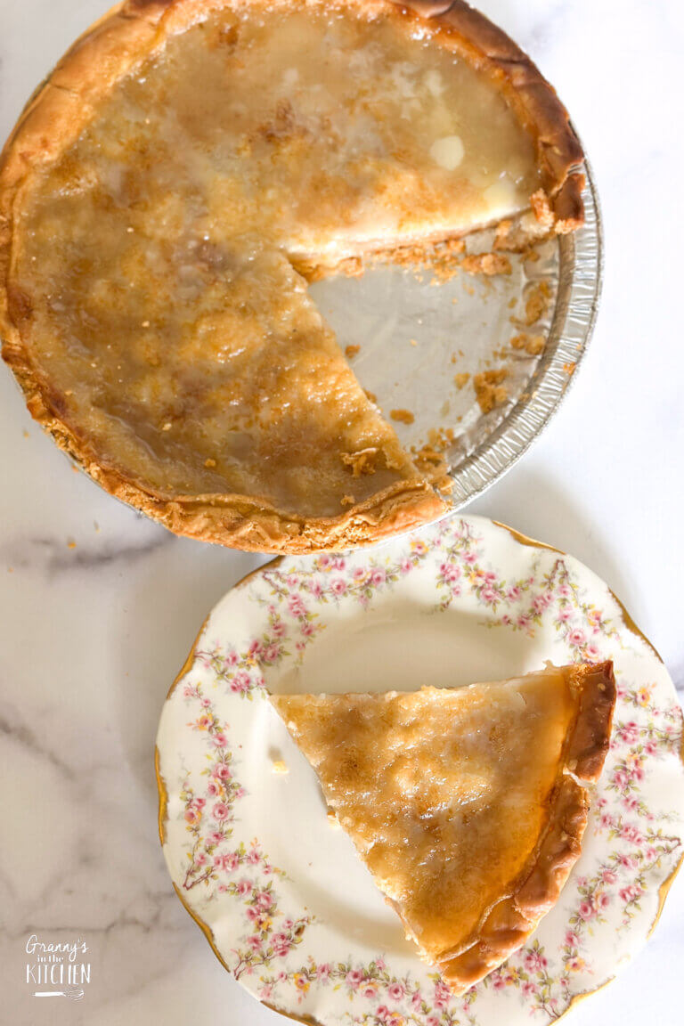 Depression-Era Water Pie - Granny's in the Kitchen