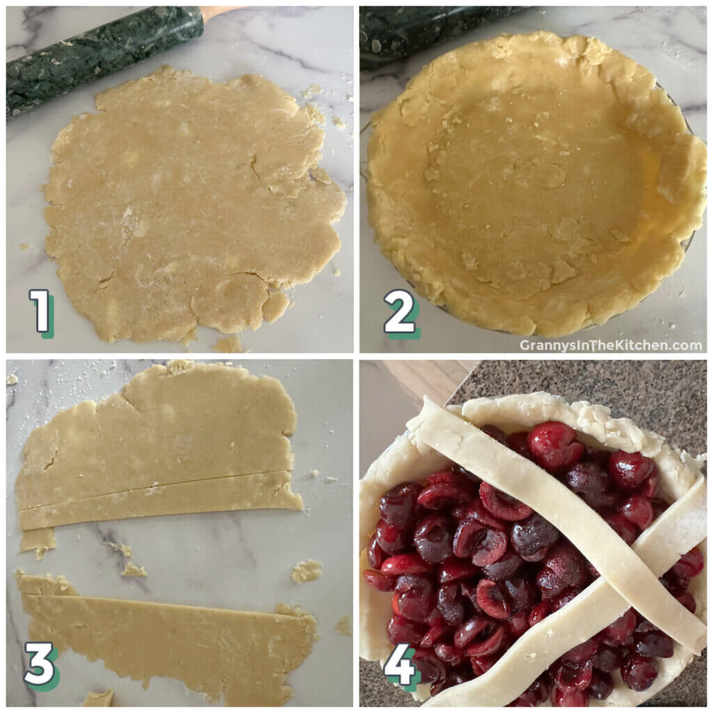 Fresh Cherry Pie - Granny's in the Kitchen