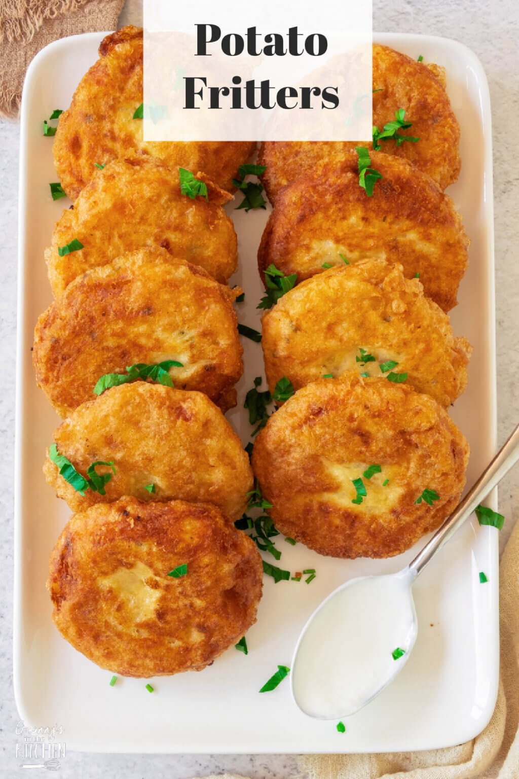 Fried Potato Patties - Granny's in the Kitchen