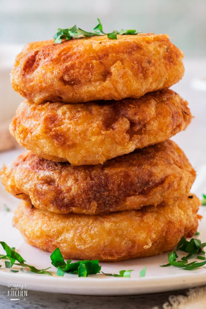 Fried Potato Patties - Granny's in the Kitchen