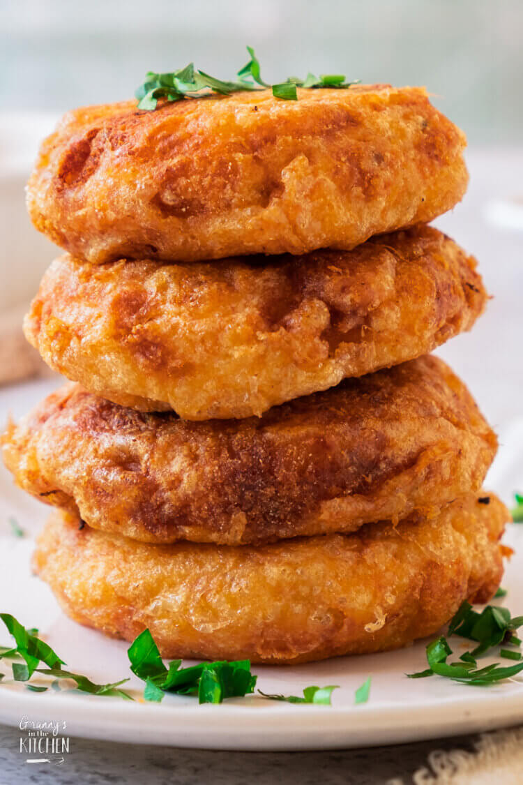 Fried Potato Patties - Granny's in the Kitchen