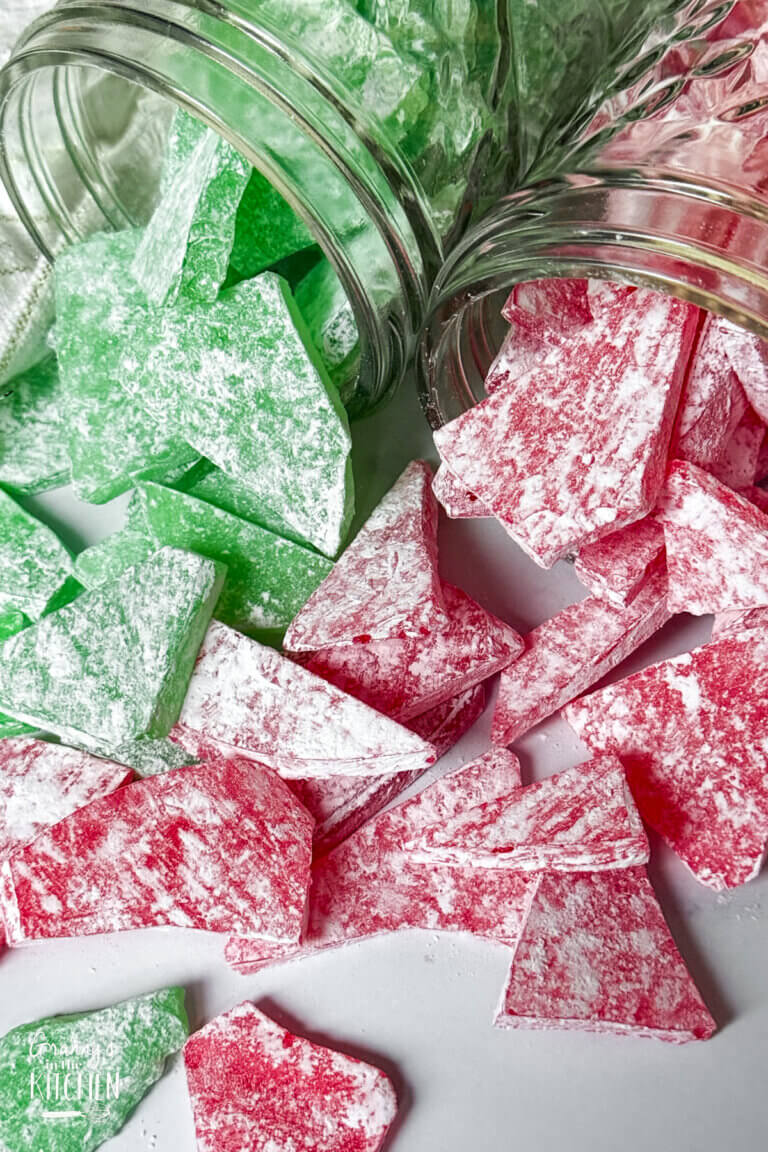 Christmas Hard Tack Candy Recipe - Granny's in the Kitchen