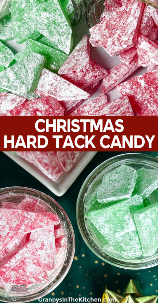Christmas Hard Tack Candy Recipe - Granny's in the Kitchen