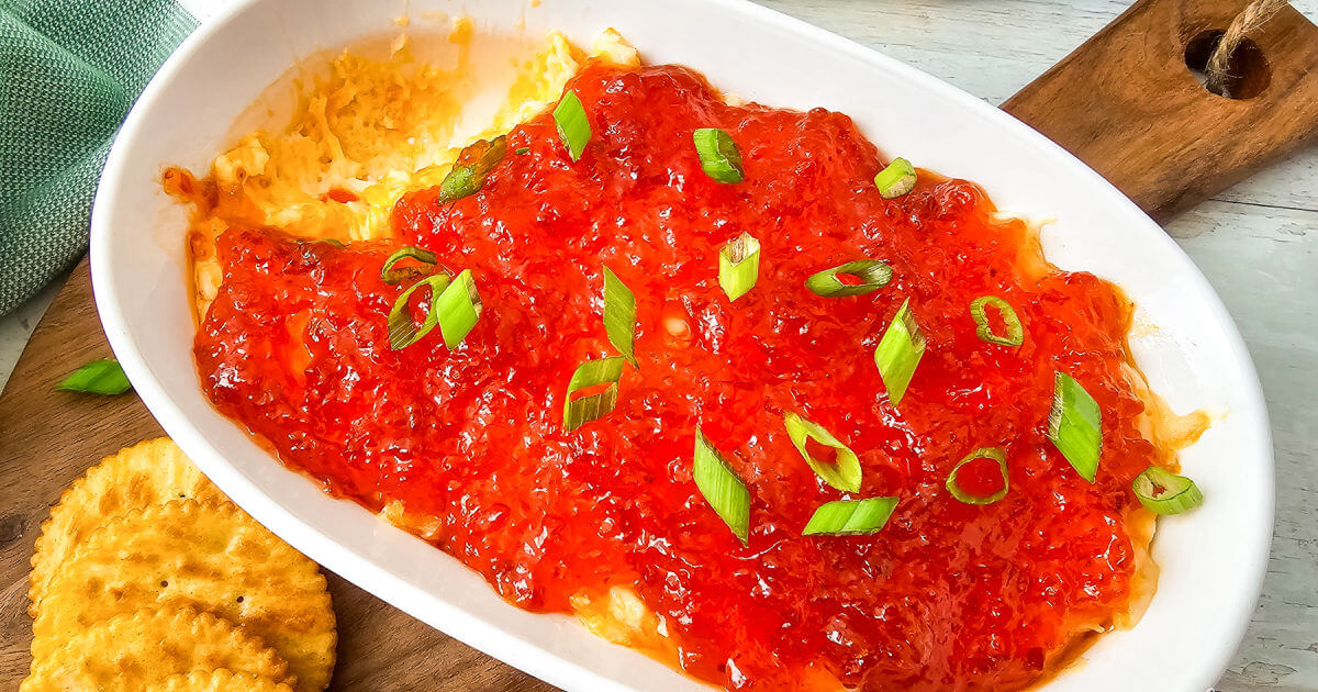 Baked Pepper Jelly Cream Cheese Dip - Granny's in the Kitchen
